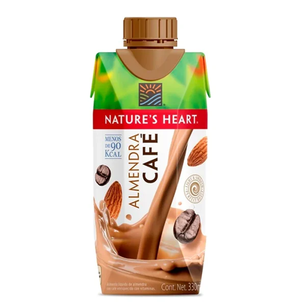 Bebida de almendra café (330 ml) - Nature's Heart - Fresh2go